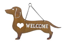 IND24 - High Street Welcome Sign - Dachshund – Goomeri Emporium